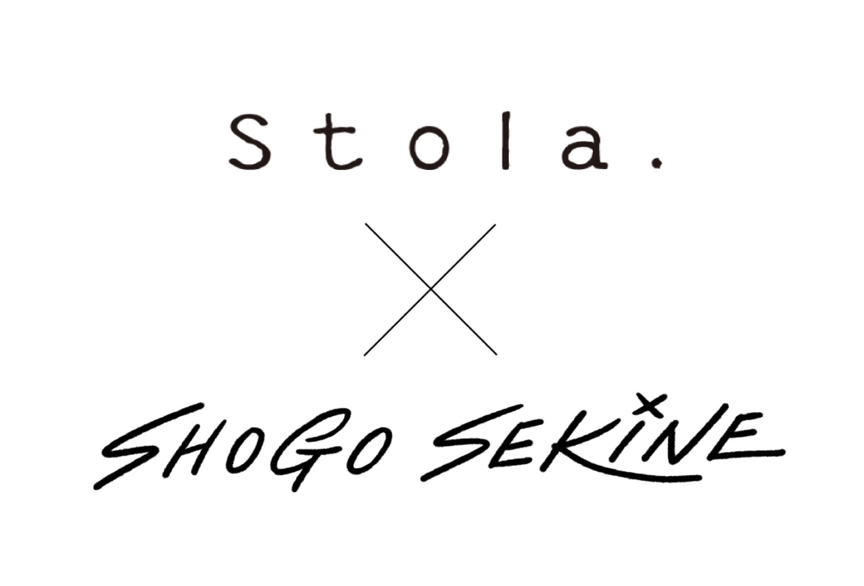 「Stola. × Shogo Sekine」描き下ろしイラストのコラボアイテムを毎シーズン展開開始